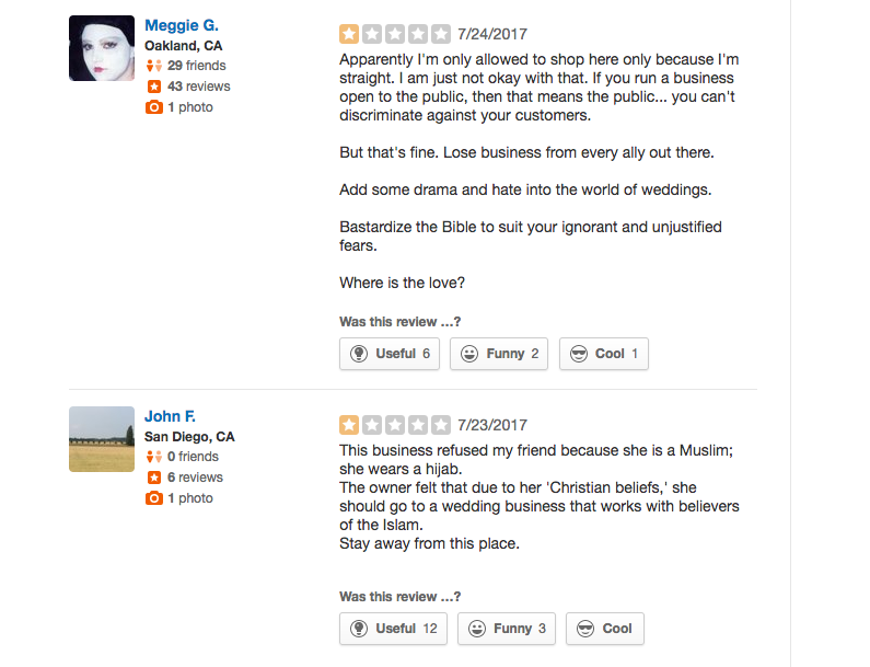 Lesbian Couple Claims Discrimination From Bridal Shop Attn